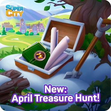 SuperCity April Treasure Search is here! – SuperCityGameTips