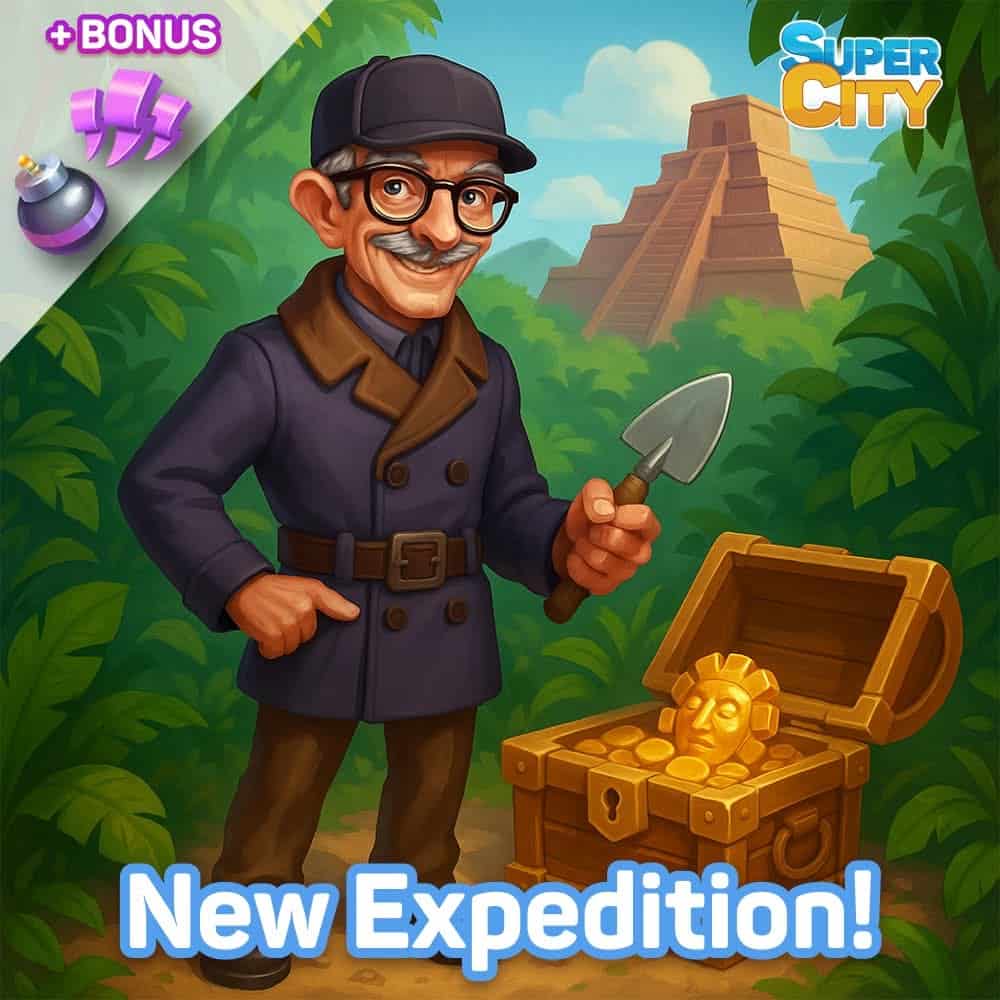 SuperCity July 2025 Archaeological Expedition: Treasures of the Incas ...